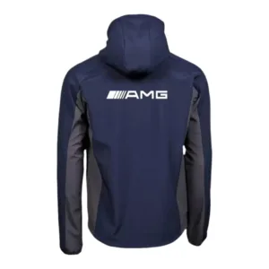 Mercedes AMG SoftShell Racing Jacket With Hoodie - SpeedX RaceGear